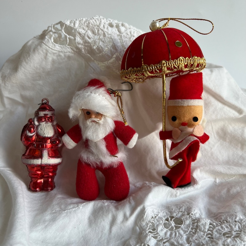 Plastic Santa - Etsy