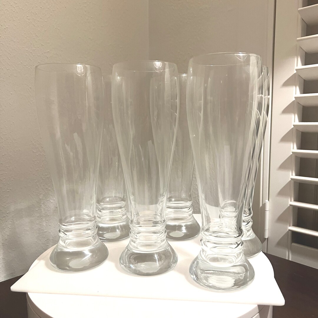 Tall Crystal Beer Glass Set by Schott Zwiesel Hand Blown Made in ...