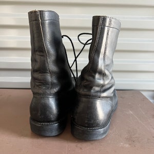 Bates Floataways Military Combat Boots Black Leather Size 13 Good ...