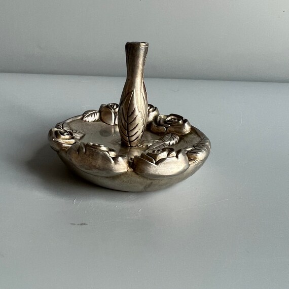 Godinger Ring Holder Silver Plate Ring Caddy - Gem