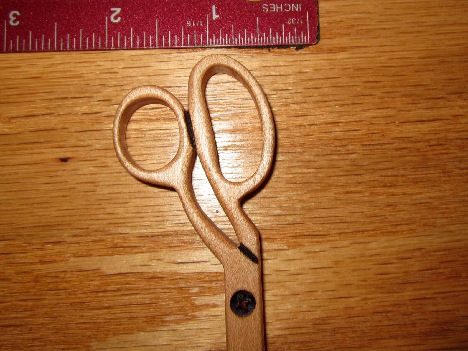 Hair Stick Scissors in Maple Wood - Etsy