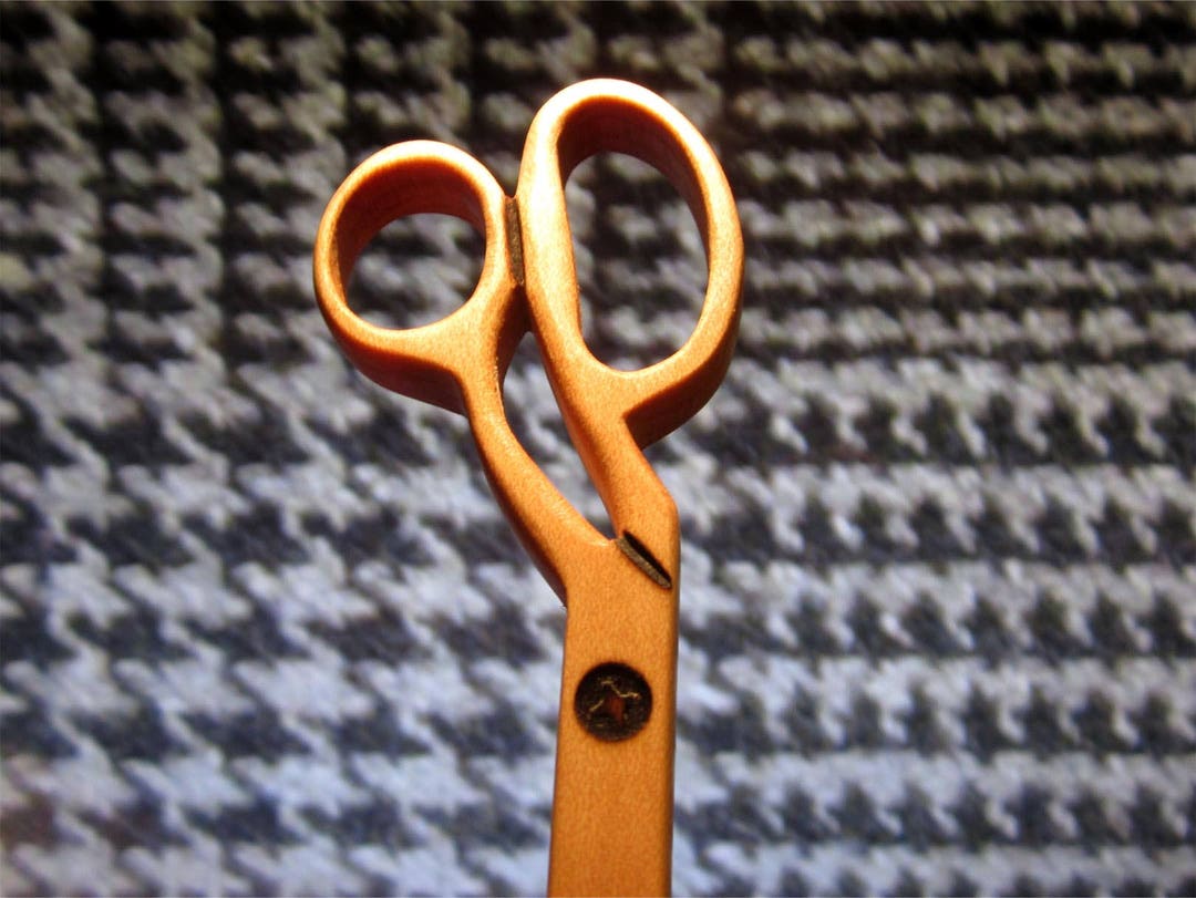 Hair Stick - Scissors in Maple Wood - Etsy