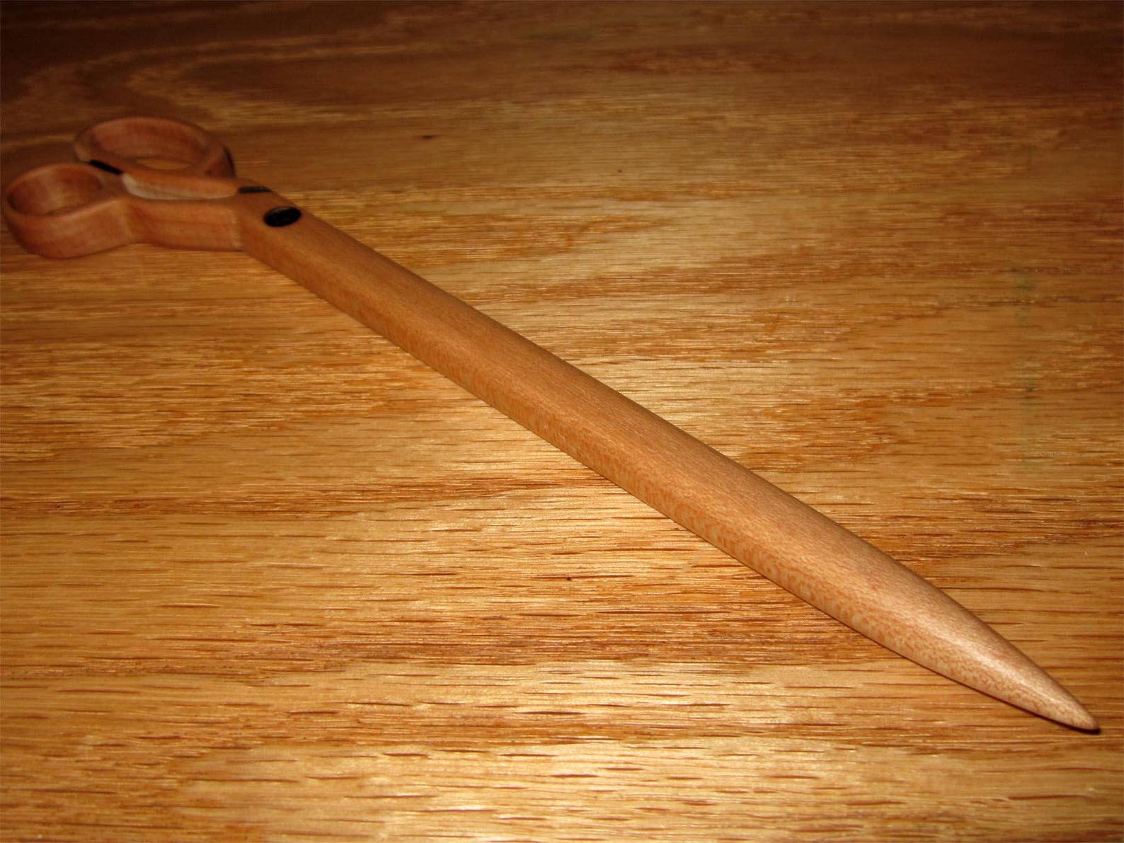 Hair Stick Scissors in Maple Wood - Etsy