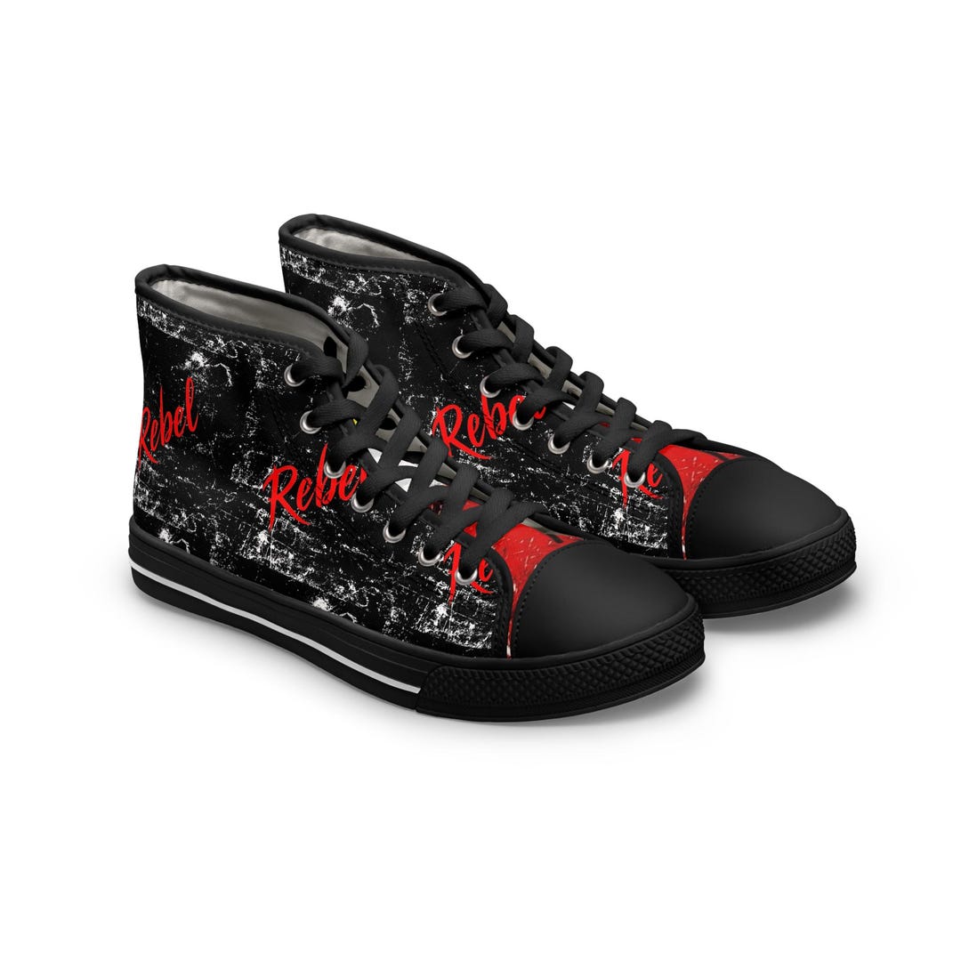 Divergent Fit Rebel High Top Sneakers: Stylish Urban Fashion - Etsy