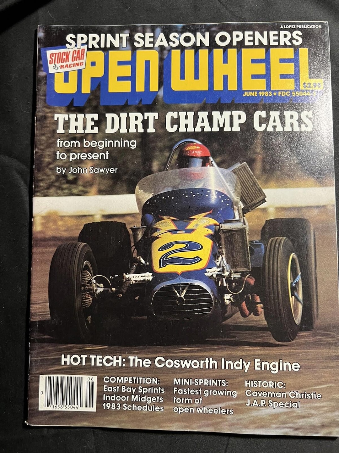 June 1983 Open Wheel Magazine: Unser, Shuman, Indy 500 - Etsy