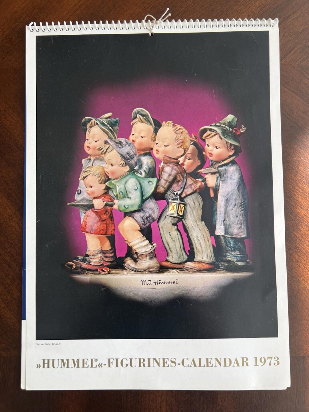 1973 Vintage Hummel Calendar Art Figurines West Germany Sister Maria ...