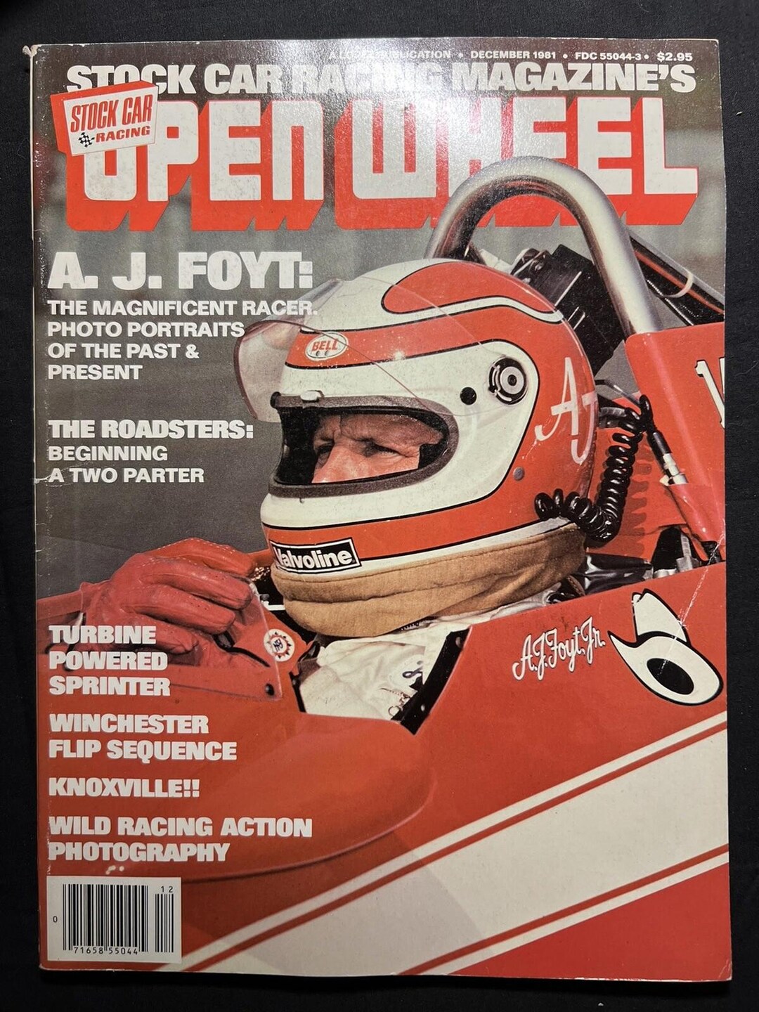 December 1981 Open Wheel Stock Car Racing Magazine Foyt Roadsters ...