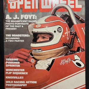 December 1981 Open Wheel Stock Car Racing Magazine Foyt Roadsters ...