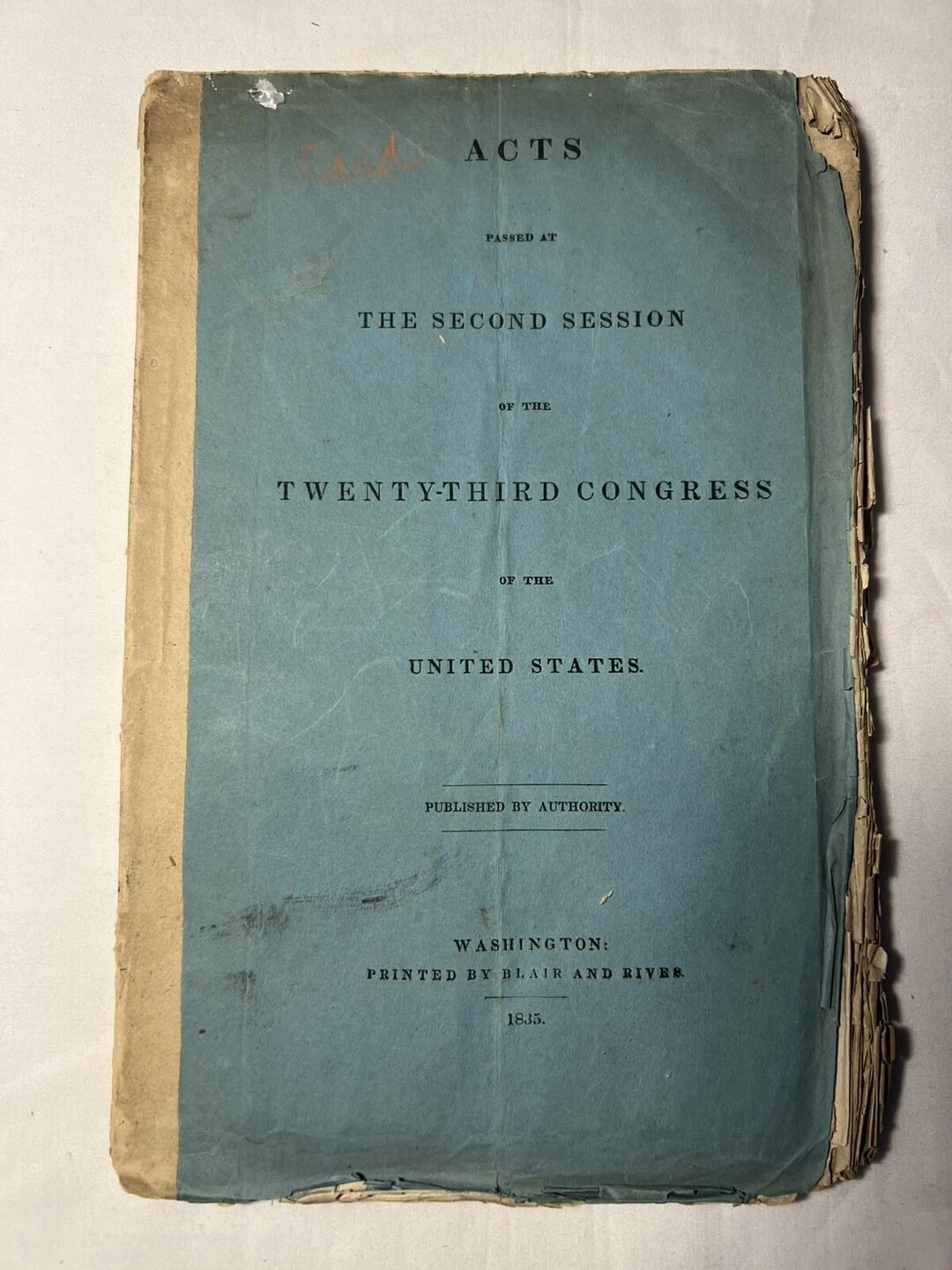 1835 Rare President Andrew Jackson Indian Native American Treaties ...