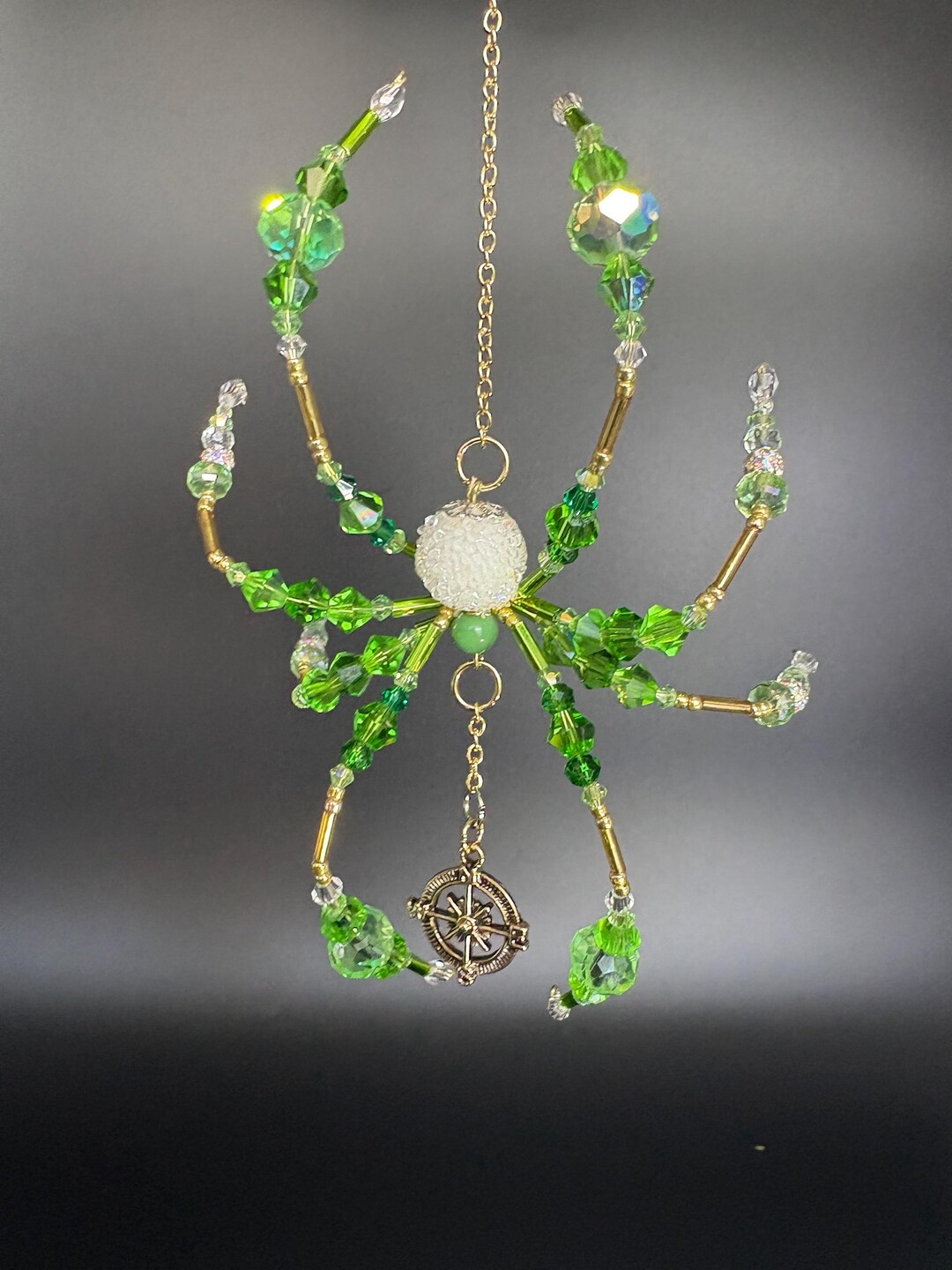 Glass Bead Tinker Bell Spider - Etsy