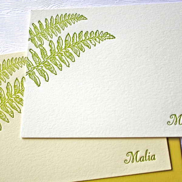 Fern Letterpress - Etsy