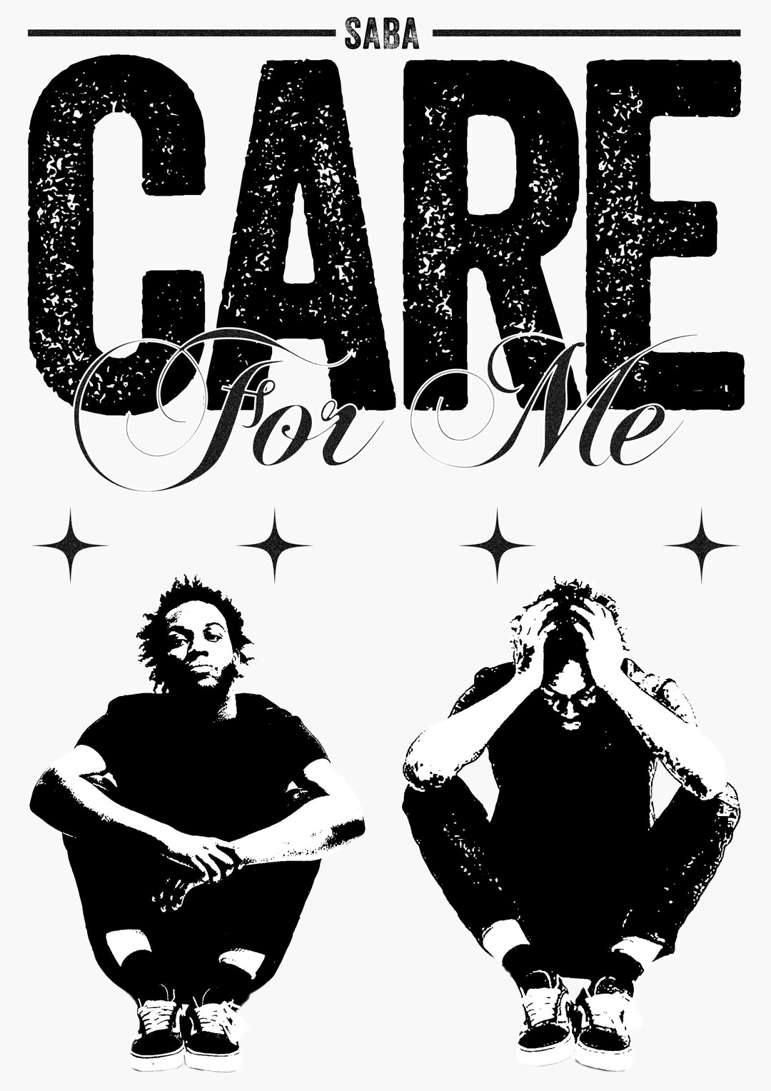 Saba "care for Me" Poster - Etsy