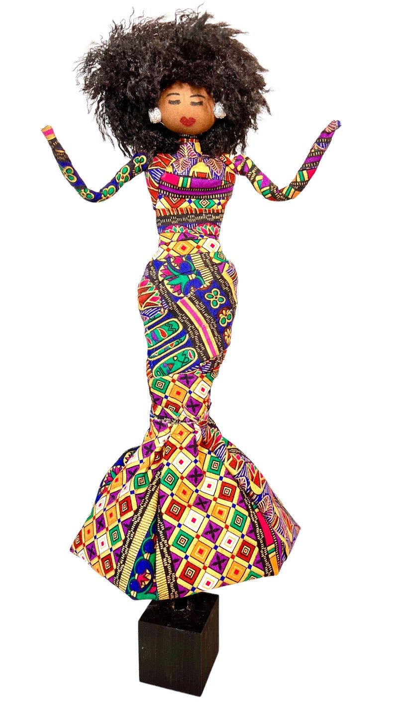 Black Doll Black History Month Handmade Doll Doll - Etsy