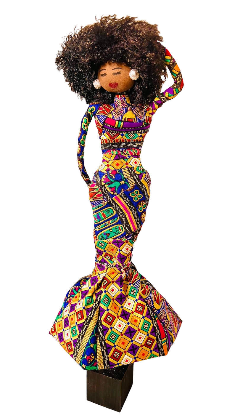 Black Doll Black History Month Handmade Doll Doll - Etsy