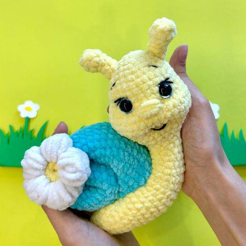 Snail Crochet Pattern - Etsy