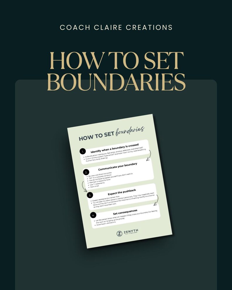 How to Set Boundaries Guide | Stop People-pleasing & Protect Your ...