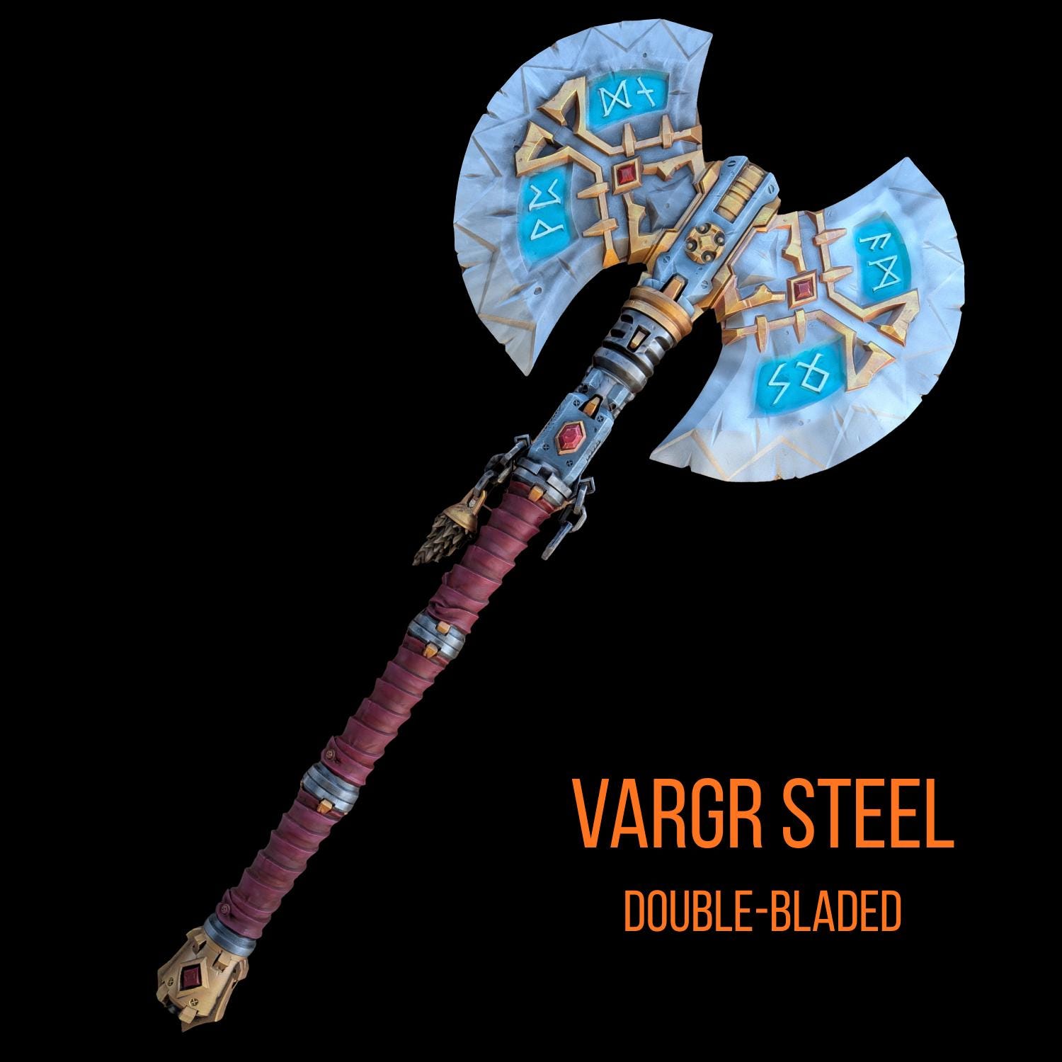 Vargr Steel | Life-size Norse Viking Battle Ax | ME Miniatures | PLA ...