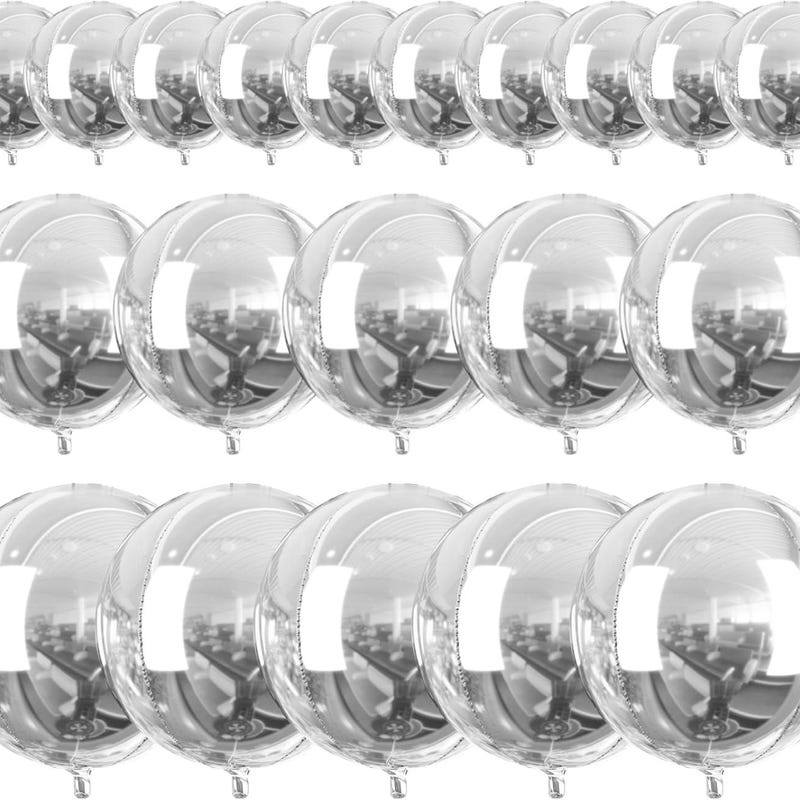 Silver Balloon Round - Etsy