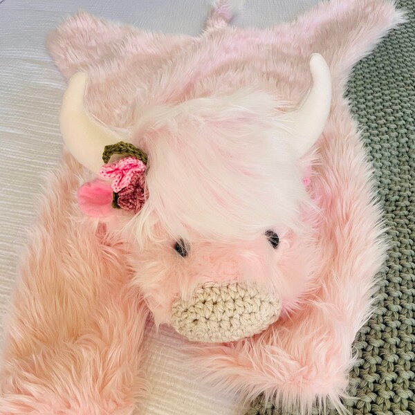 Highland Cow Nursery Girl - Etsy