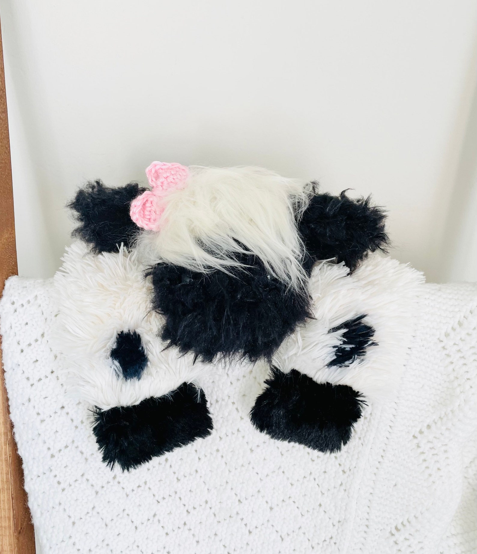 Mini Lamb Lovey - Valais Black Nosed Sheep Lovey - by Jojo Boo - Etsy