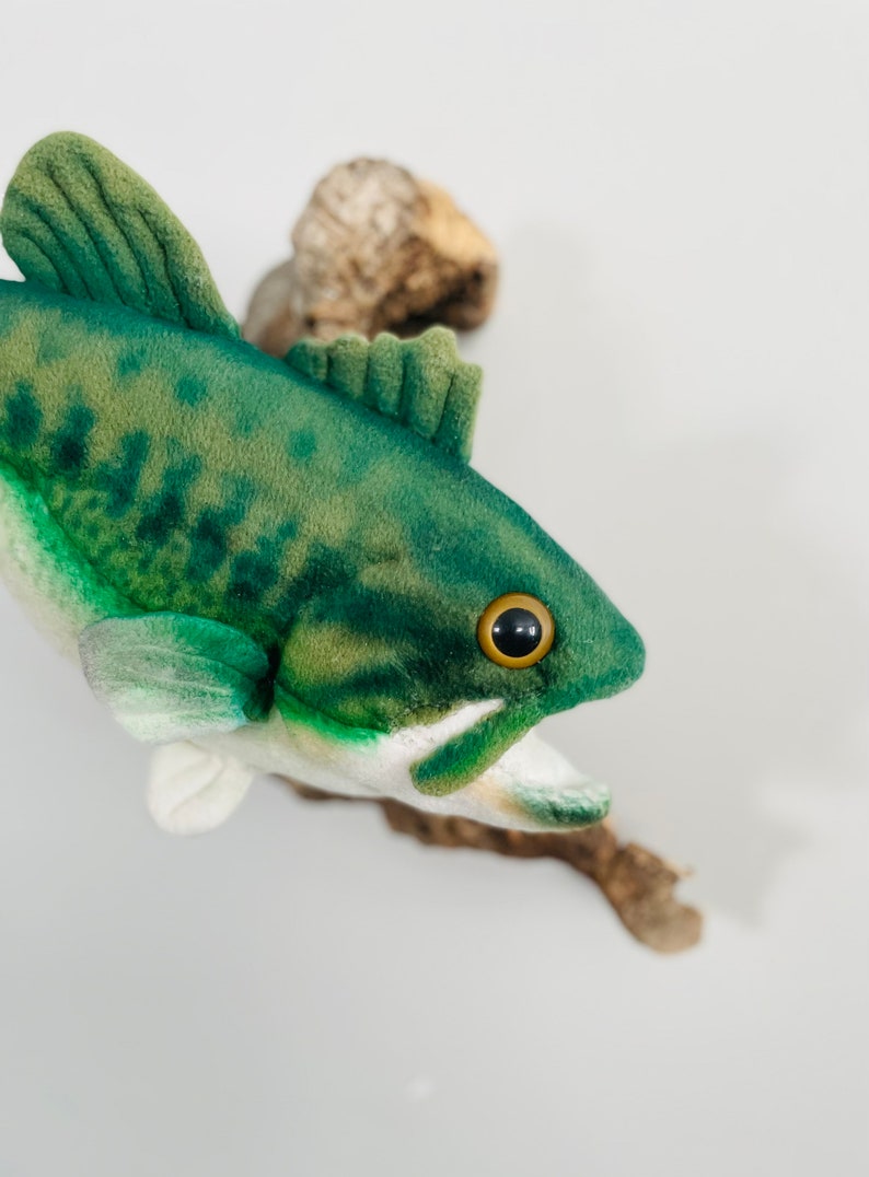 Plush Bass Wall Mount: Faux Taxidermy Nursery Decor - Etsy