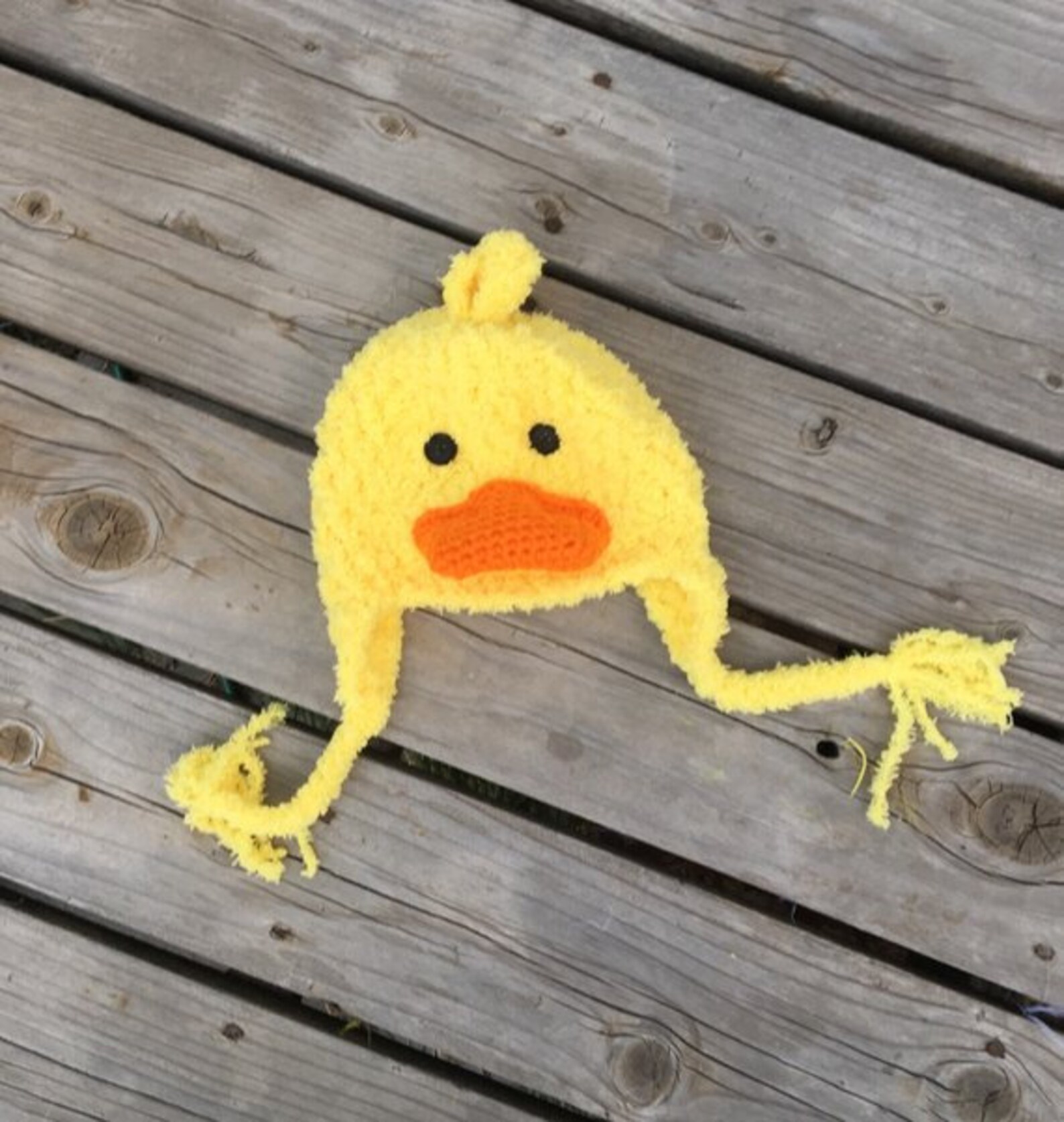 White Duck Hat and Booties Set Baby Hat Baby Duck Hat - Etsy