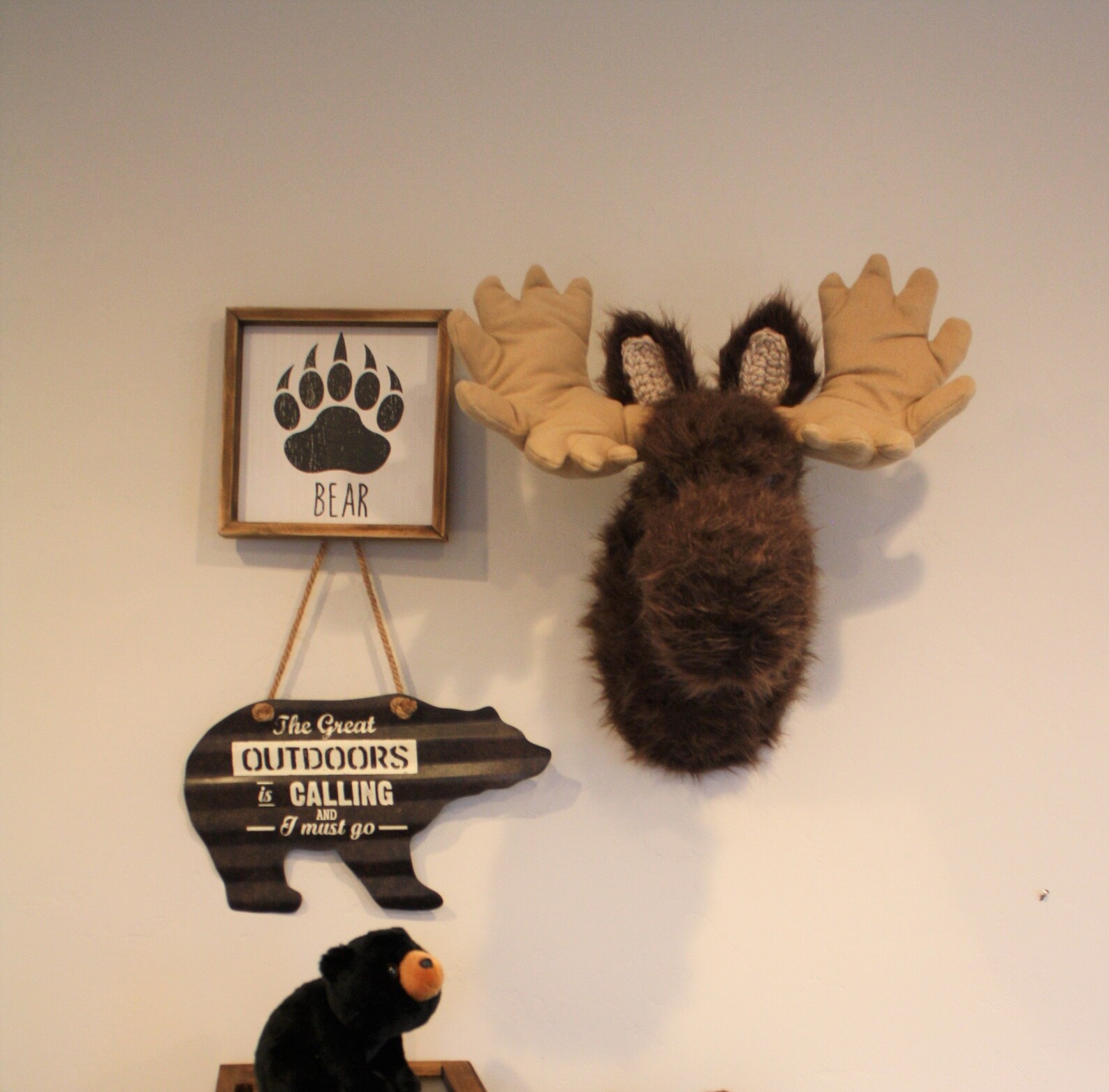 Large Moose Head Faux Taxidermy Wall Hangings Humane Animal | Etsy