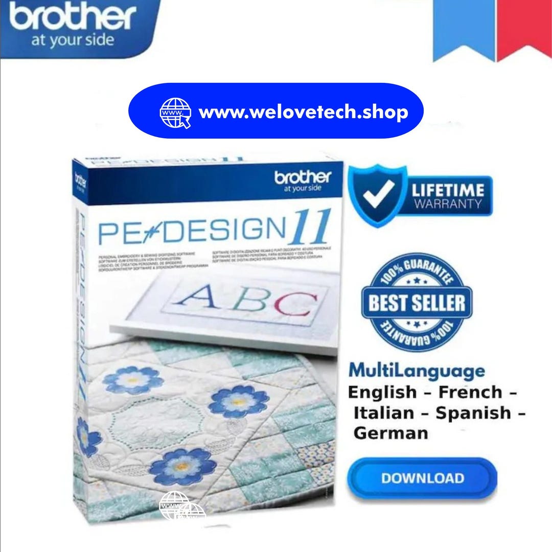 Brothe Pe Design 11 Best Embroidery Software - Etsy