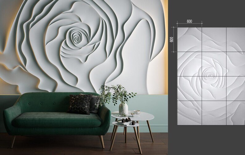 121 Special Decorative 3D Wall Panels, Cnc, Home Decor, Sculptures, 3D ...