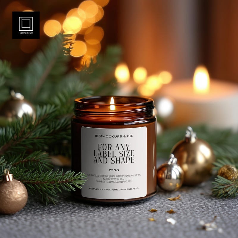 Glass Jar Xmas Decor - Etsy UK