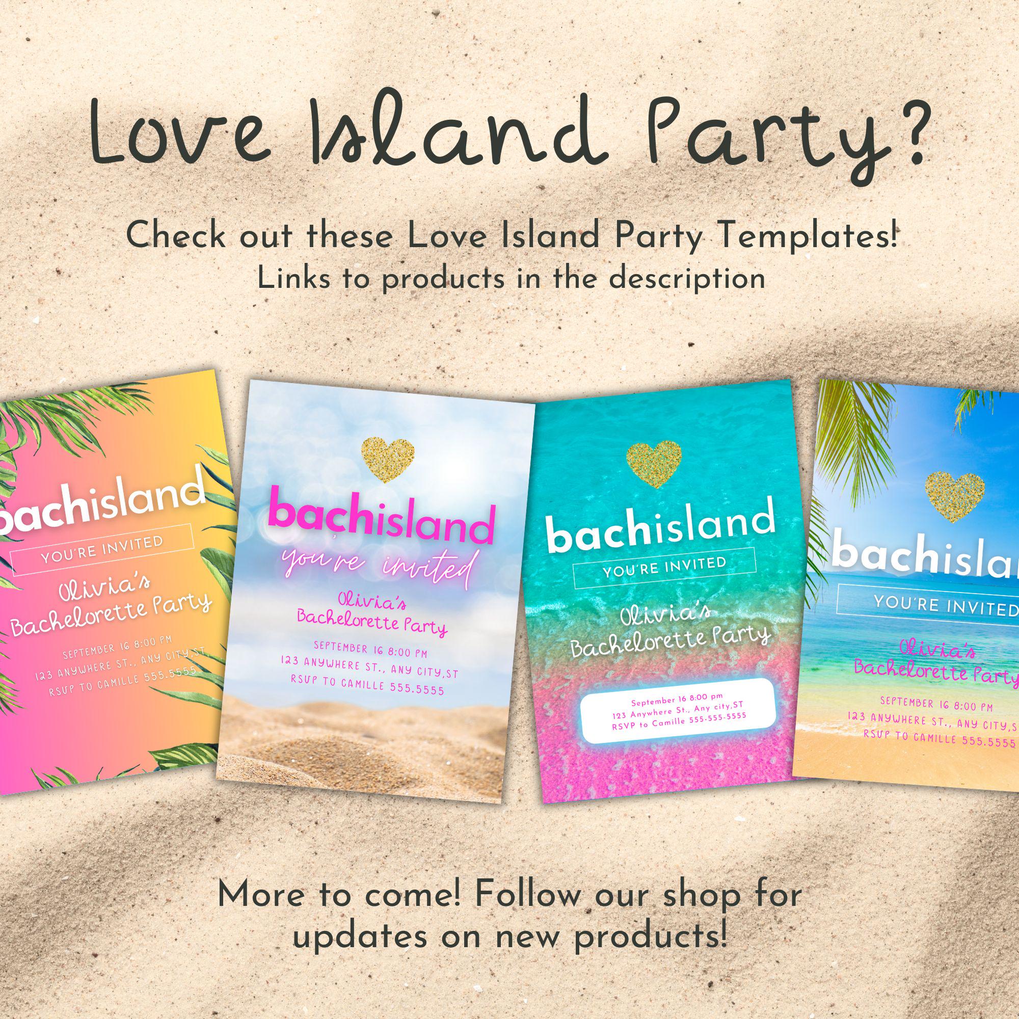 Love Island Bachelorette Confessional Tapestry Backdrop: Reality TV ...