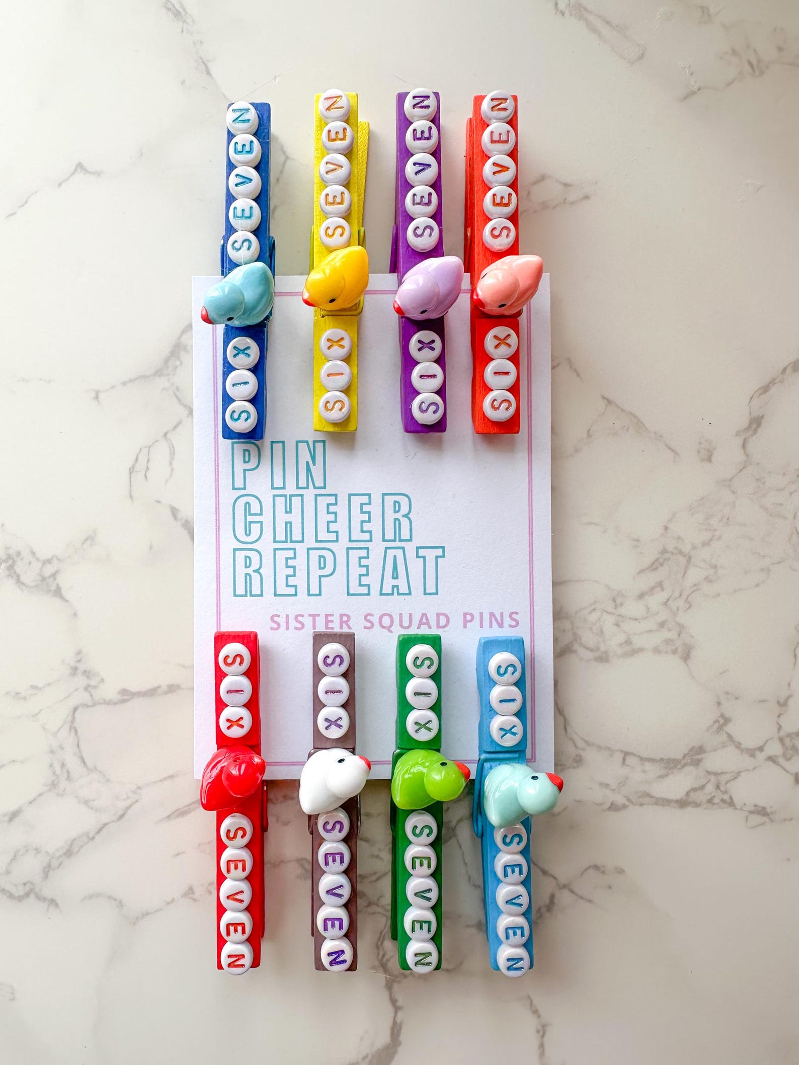 67 | 8 Cheer Pins, Cheer Spirit Pins, Cheer Gift, Cheerleader Gift ...