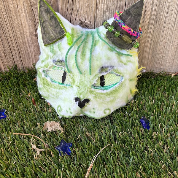 Therian Mask Alien Cat - Etsy