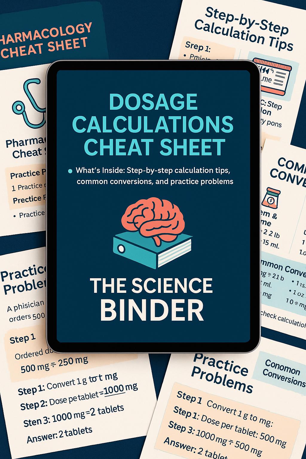 Dosage Calculation Worksheet for Nursing Students | Printable Nursing ...