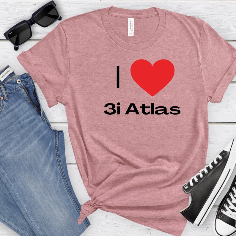 I Love 3i Atlas Unisex T-shirt, Space Gift - Etsy