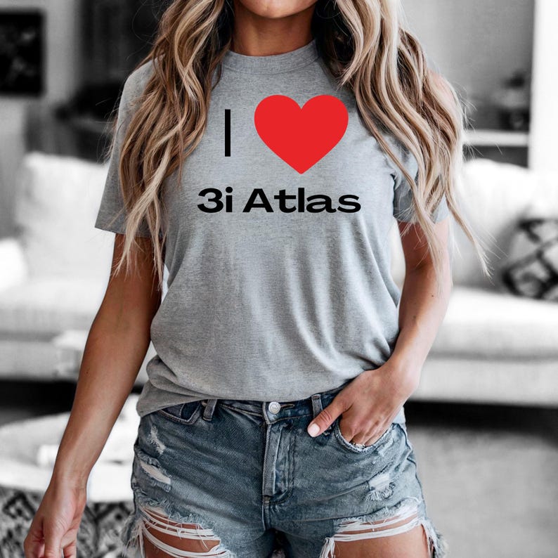 I Love 3i Atlas Unisex T-shirt, Space Gift - Etsy
