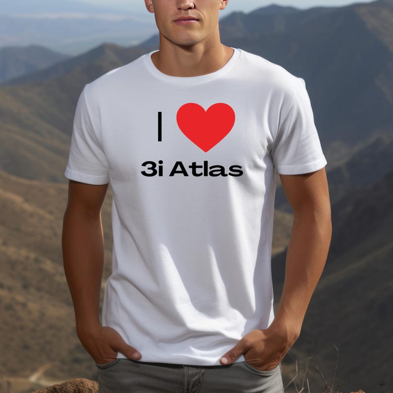 I Love 3i Atlas Unisex T-shirt, Space Gift - Etsy