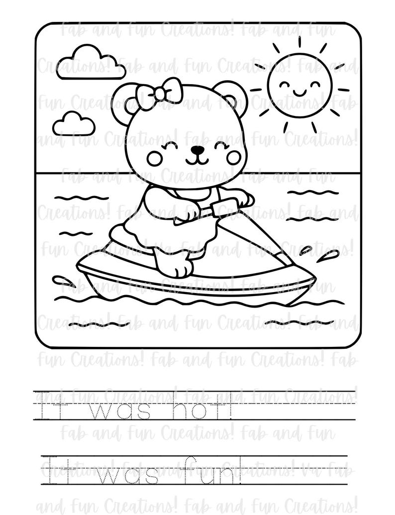 Printable Sight Word Coloring, Kids Activity, Learn to Read ...