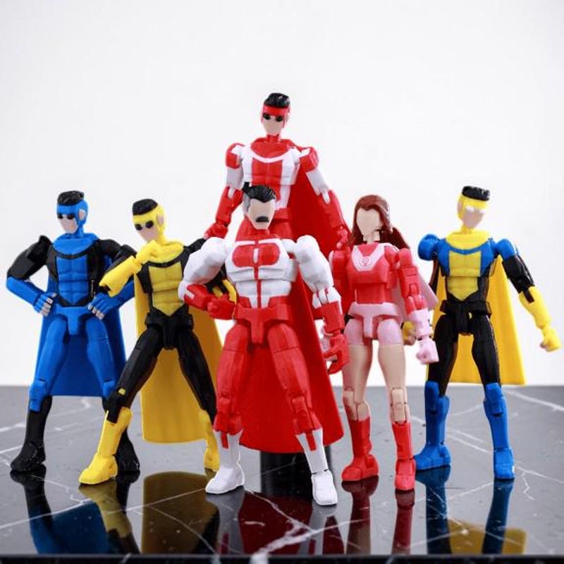 Invincible Printed Toys - Etsy