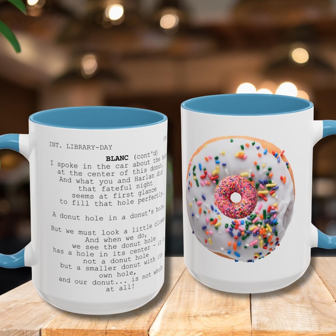 Knives Out Script Whodunit Whodonut. A Donut Hole in a Donut's Hole ...