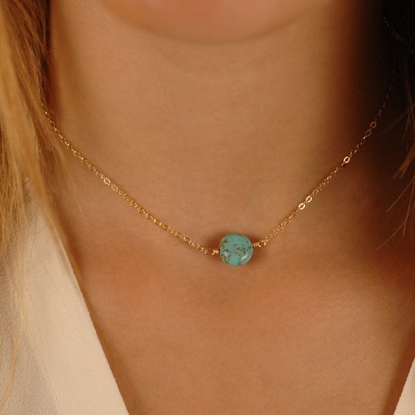 Turquoise Choker - Etsy