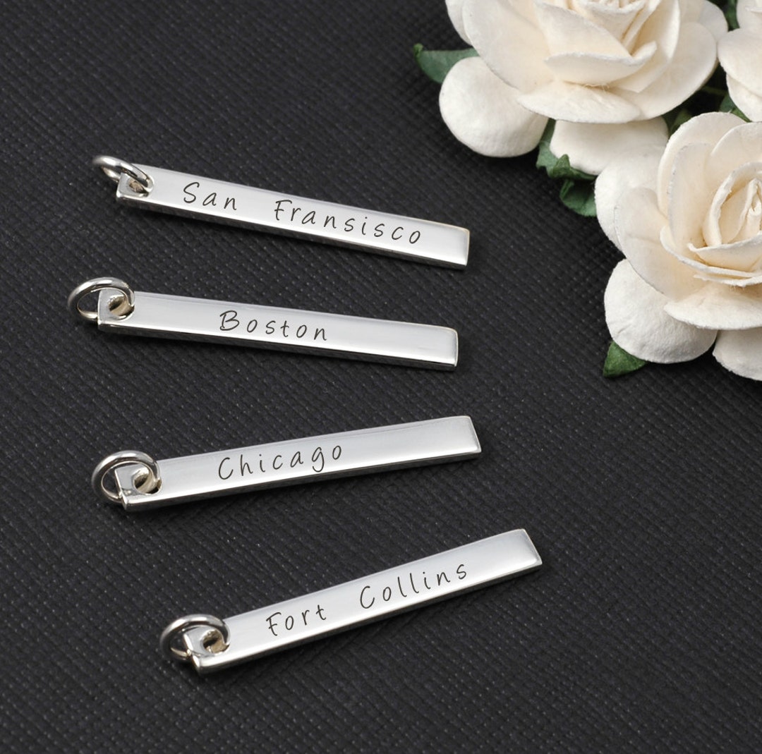 Double Sided Marathon Runner Charm Personalized With City, Date ...