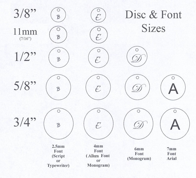 Add a Charm 7/8 Inch Sterling Silver Round Disc | Etsy