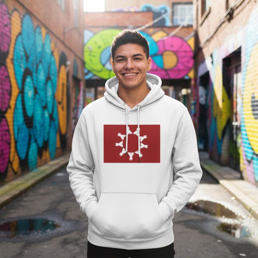Oglala Sioux Tribe Hooded Sweatshirt - Etsy