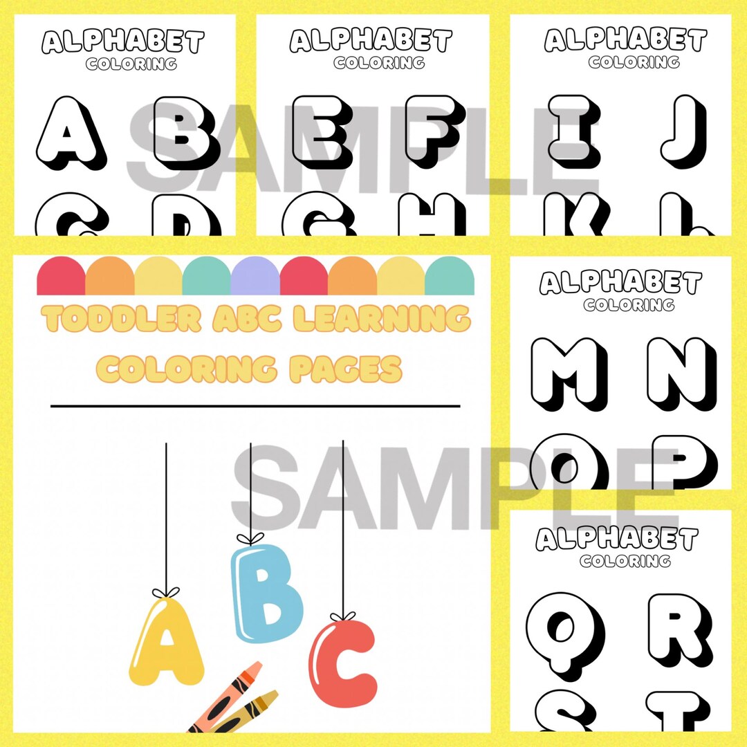Toddler Learning Workbook | ABC Coloring, Number Tracing, Dot Marker ...