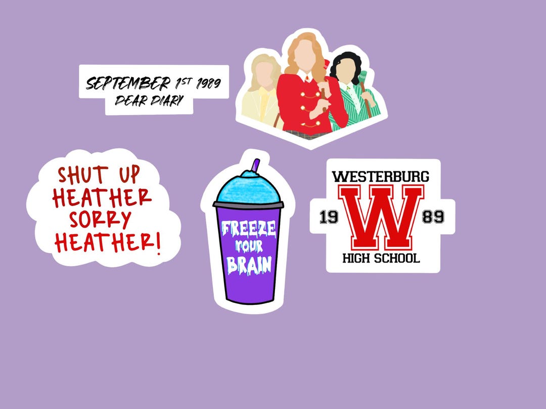 Heathers Musical Sticker Pack - Etsy
