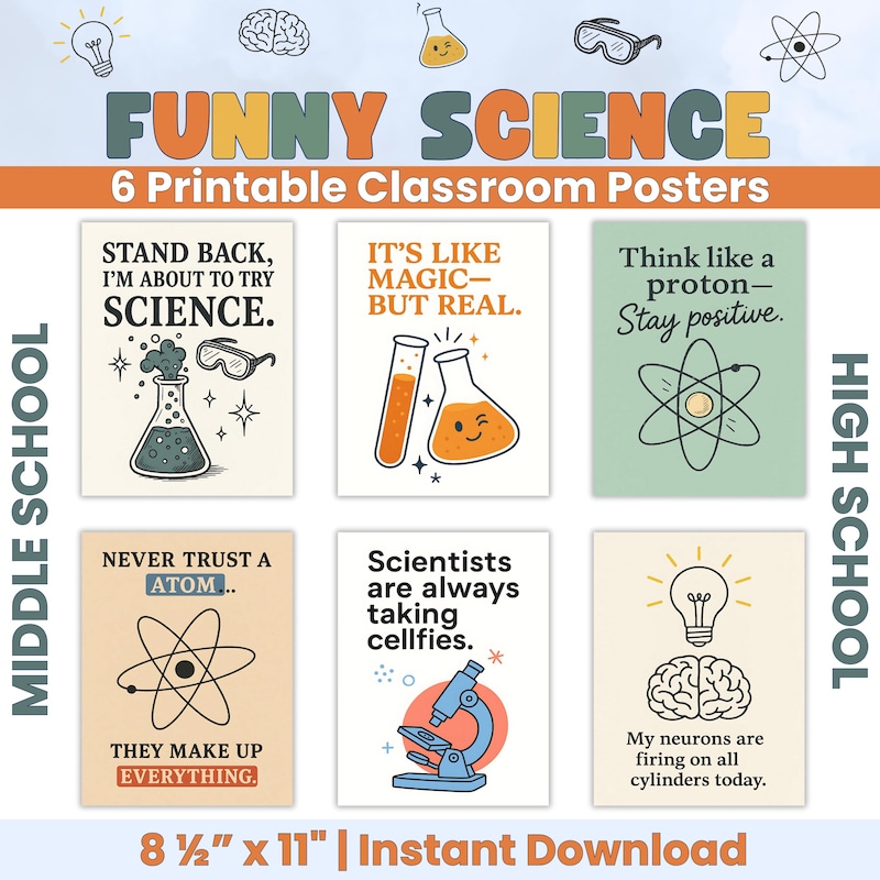 Science Pun - Etsy