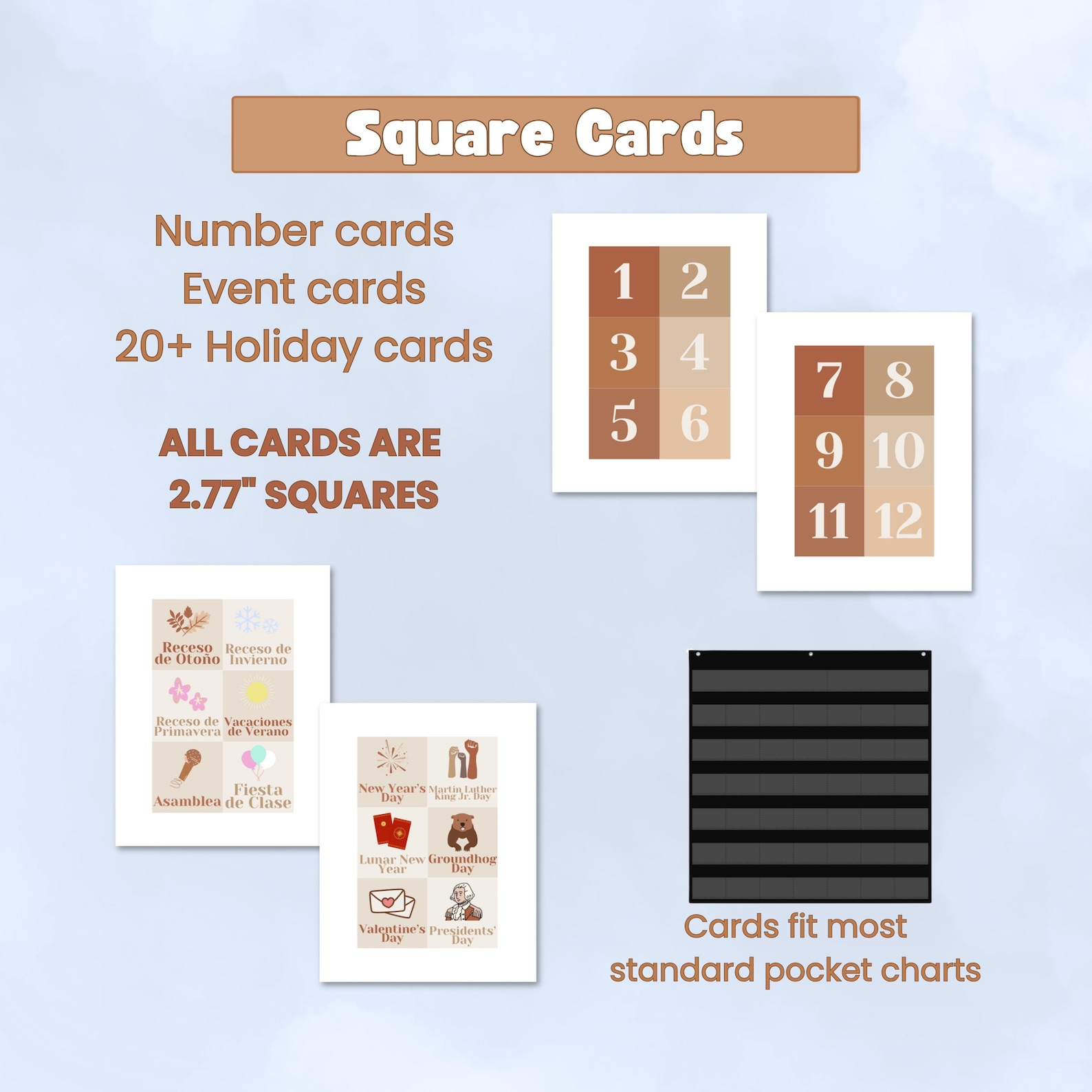 Bilingual Classroom Calendar Bundle Printable PDF English Spanish ...