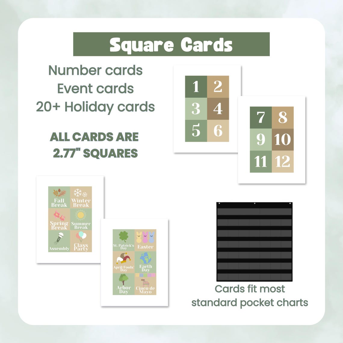 Editable Classroom Calendar Bundle Cielito Lindo Theme Sage Green ...