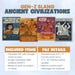 Ancient Civilizations Slang Posters Set of 8 Funny History Prints for ...